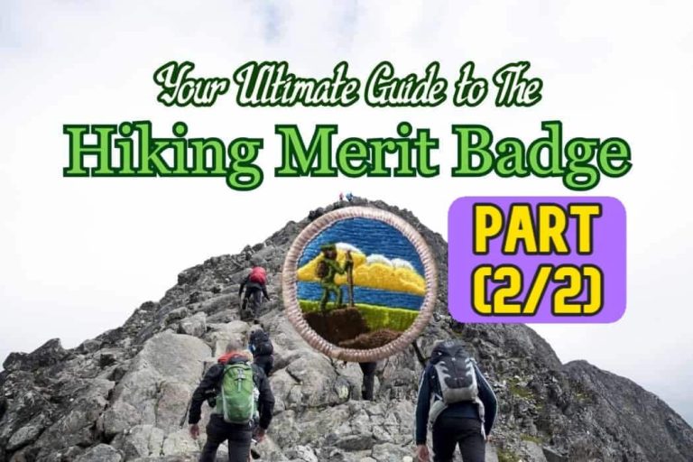 Hiking Merit Badge Answers: A ScoutSmarts Guide