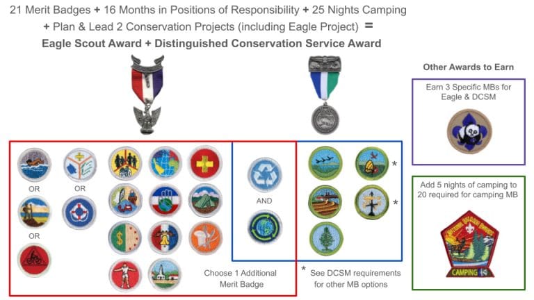 How To Earn 2 Extra Awards On The Path To Eagle Scout
